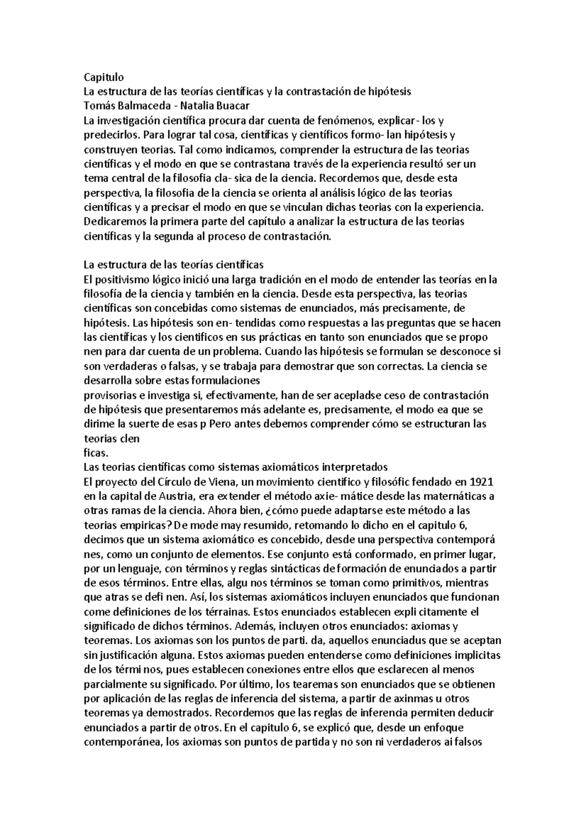Capitulo 10 - libro de ipc cap 10 - Capitulo La estructura de las ...