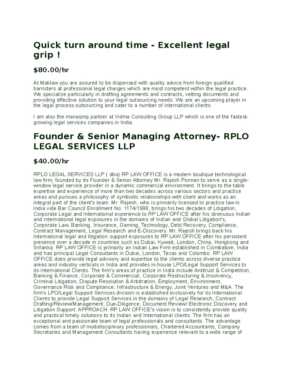 Upwork ULC Profile - Lecture Notes for Company Law - Quick turn around ...