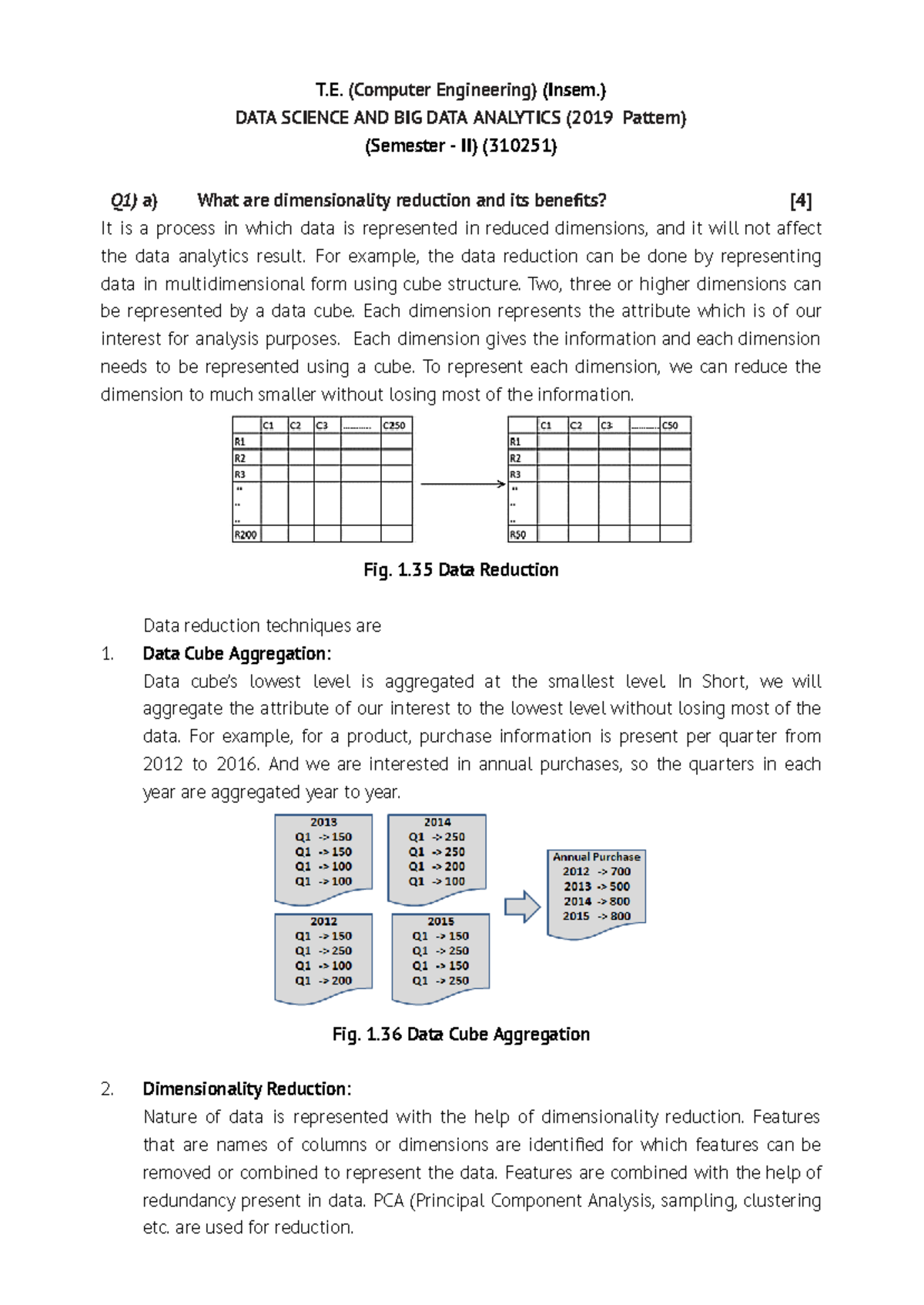 TE Comp DS&BDA - please provide - T. (Computer Engineering) (Insem ...