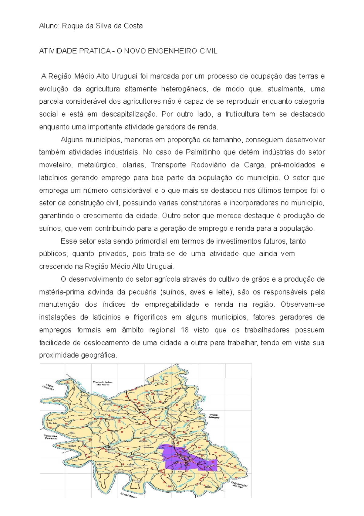 Atividade Pratica O Novo Engenheiro Civil Aluno Roque Da Silva Da
