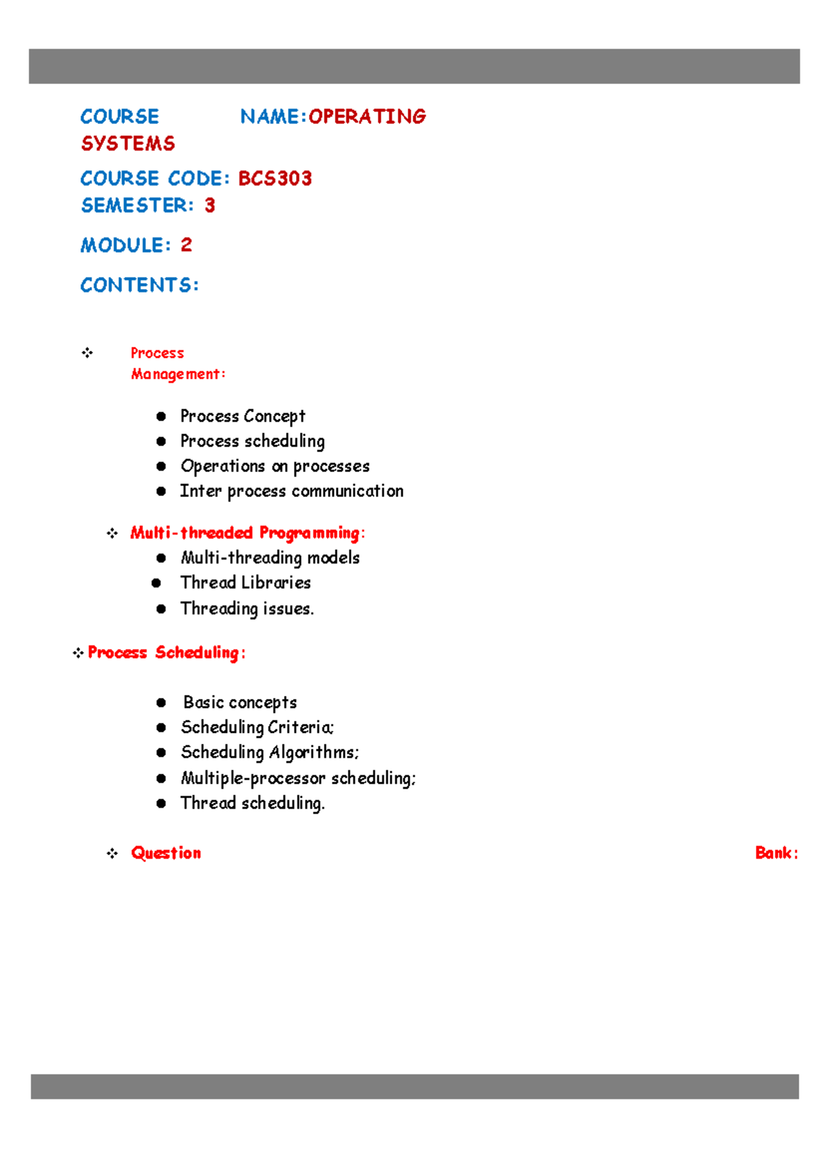 BCS303 module 2 - 1 Ranjitha SR, Asst. Prof., Dept. of CS&E, JSSATE Engineering College, COURSE ...