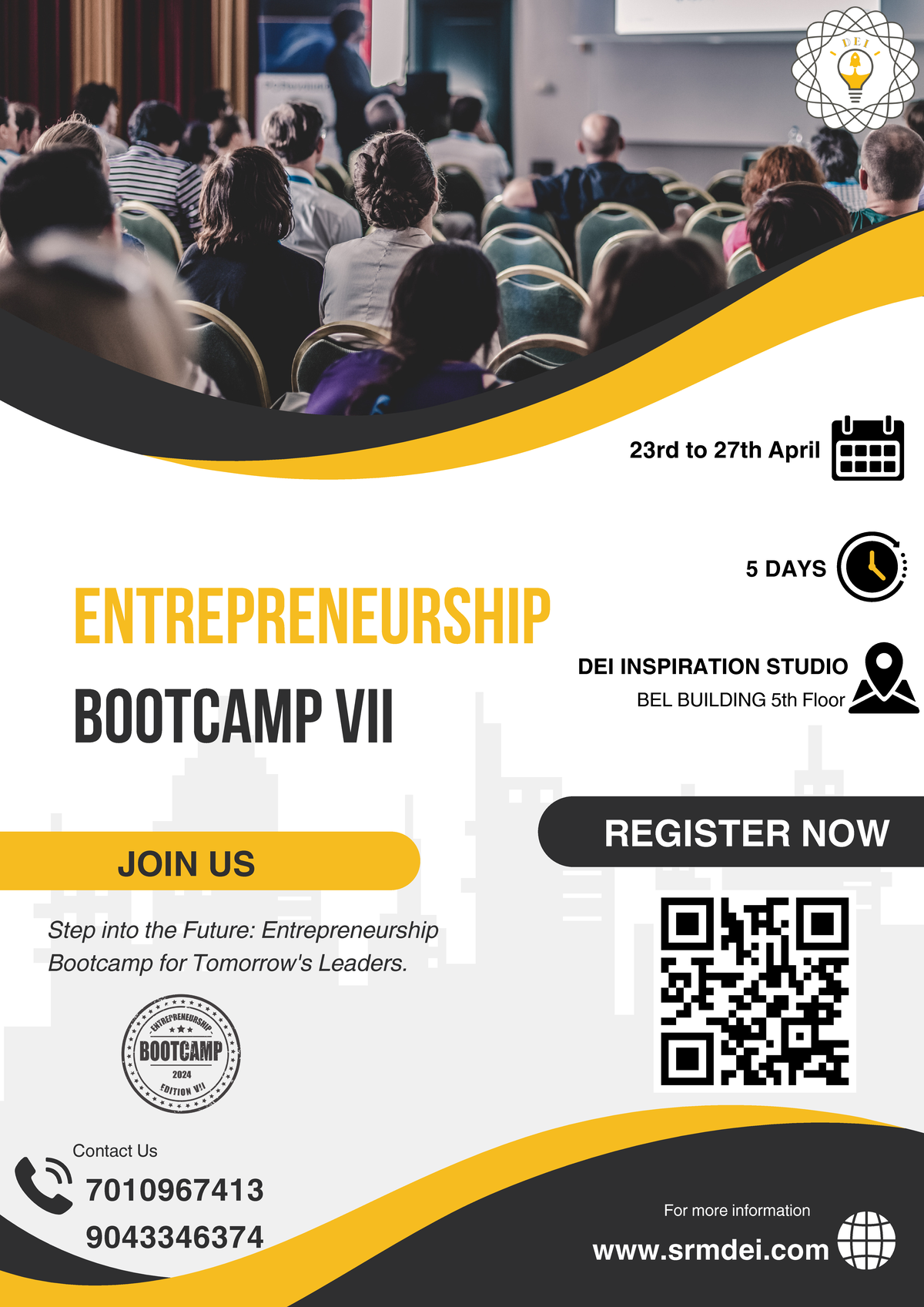 Entrepreneurship Bootcamp Poster Object Oriented Programming With C 3358