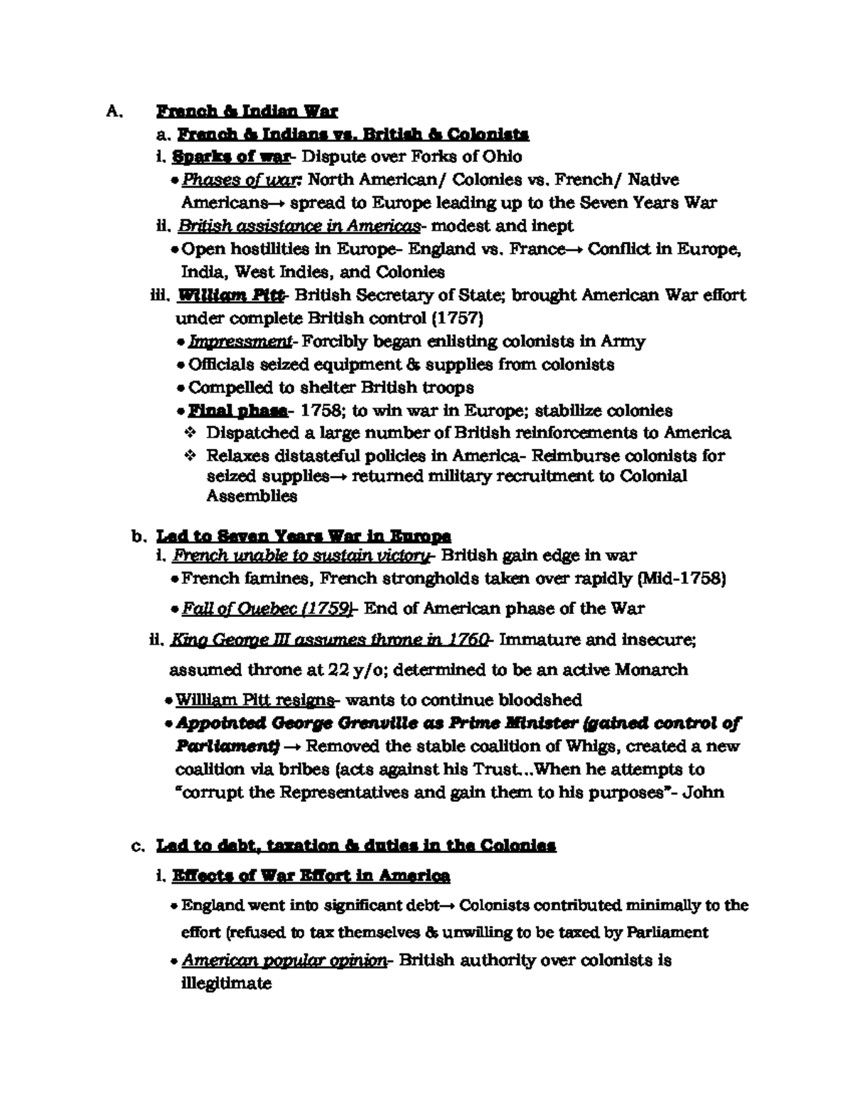 Revolutionary War, U.S. Constitution & Declaration of Independence - A ...