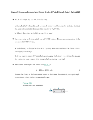 EE3302 Final Practice S20B - ECE 3302 Fundamentals of EE Final Exam ...