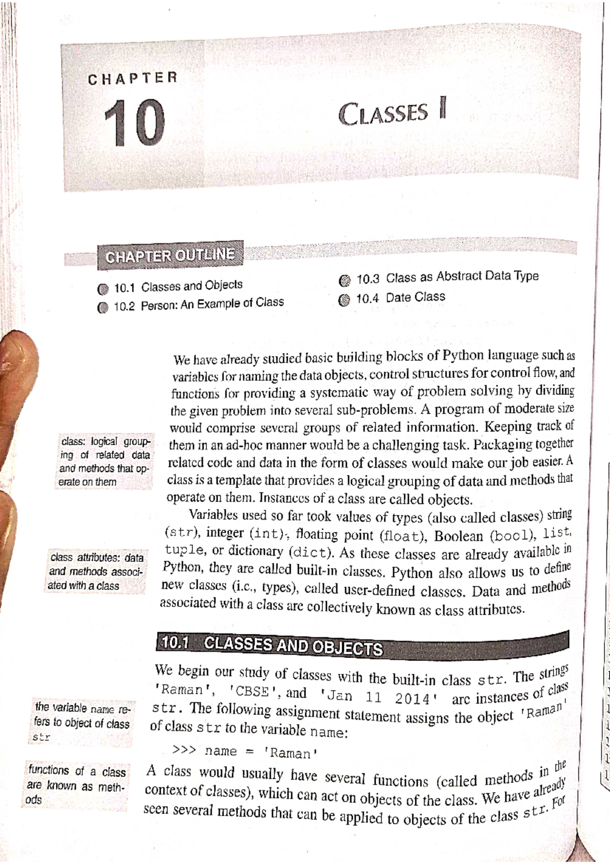 UNIT 4 Chapter 10 - ba programme semester5 computer applications python - BA 501 - Studocu