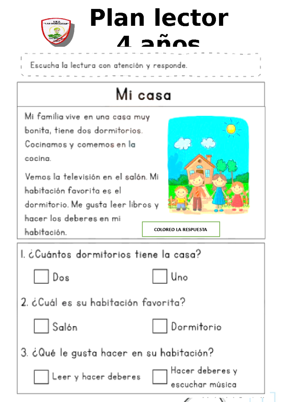 PLAN Lector Viernes 18 DE Agosto - Lenguaje - Plan lector 4 años ...