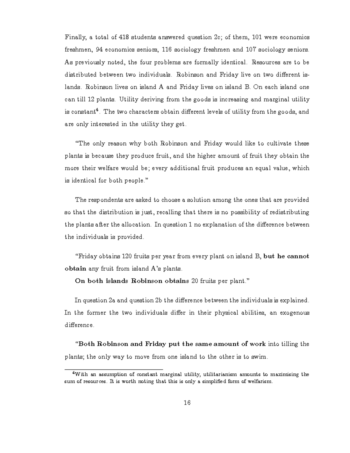 Three Essays in Public Economics 4 - Finally, a total of 418 students ...