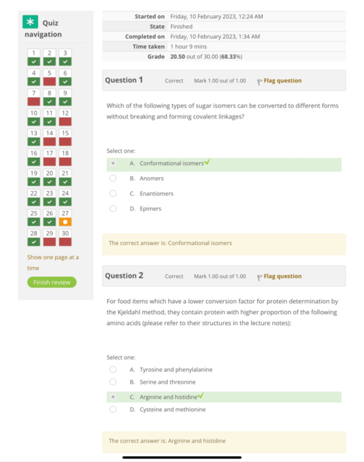 M1 Mock Quiz Ans - Started on Friday, 10 February 2023, 12:24 AM Quiz ...