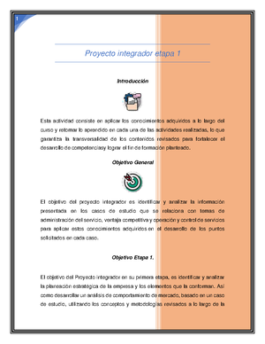 A3 Proyecto Integrador III - Proyecto Integrador Etapa 3 Introducción Esta actividad consiste en ...