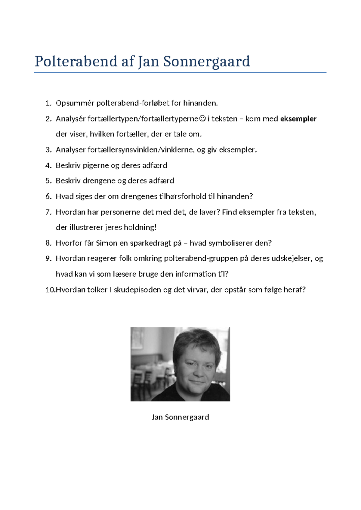 jan sondergaard - Polterabend af Jan Sonnergaard Opsummér polterabend ...