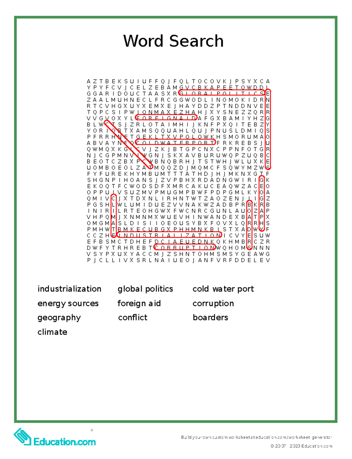 Worksheet answerkey - wjdqjdd21 - Build your own custom worksheet at ...