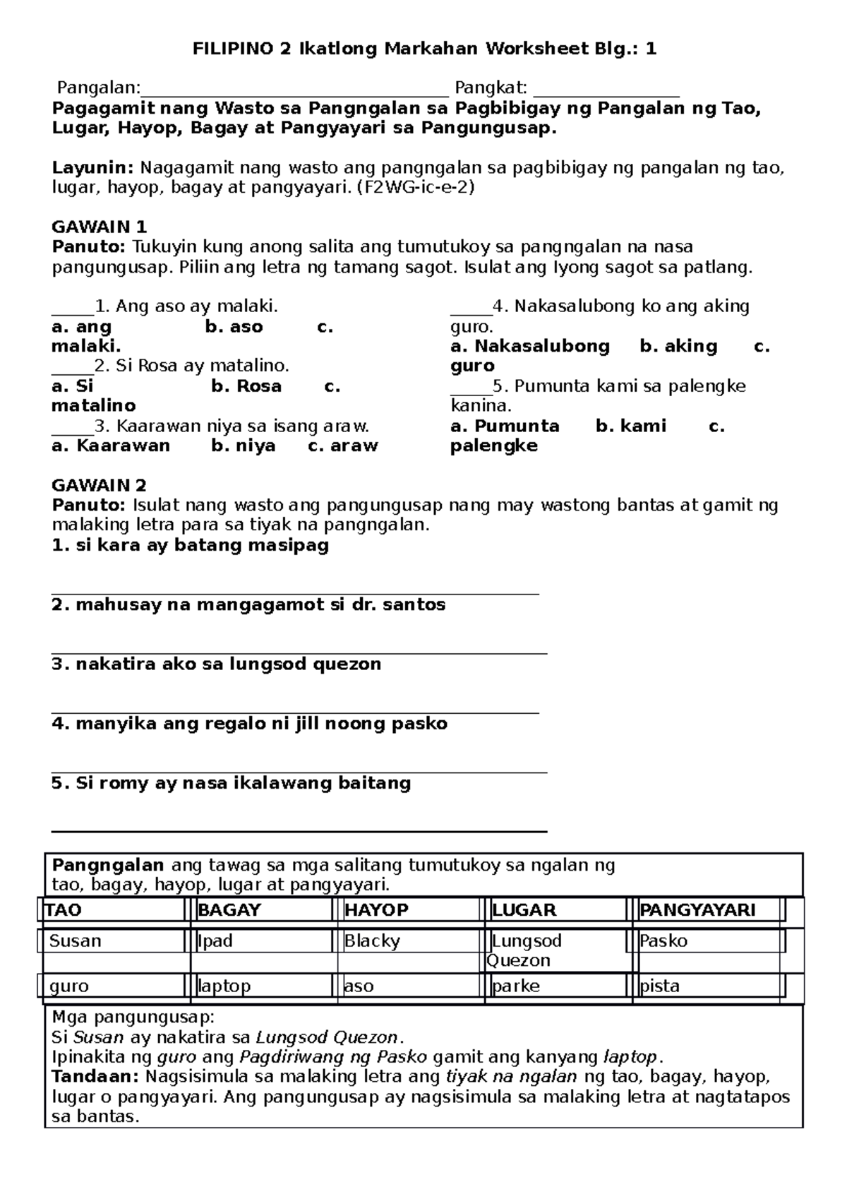 Filipino-Q3-W1 - Producing two daughter cells increasing the stem cell ...
