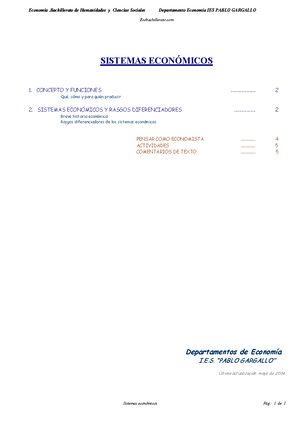 Introducción A LA Economía - INTRODUCCIÓN A LA ECONOMÍA. INTRODUCCIÓN A LA ECONOMÍA. TEMA 1 ...