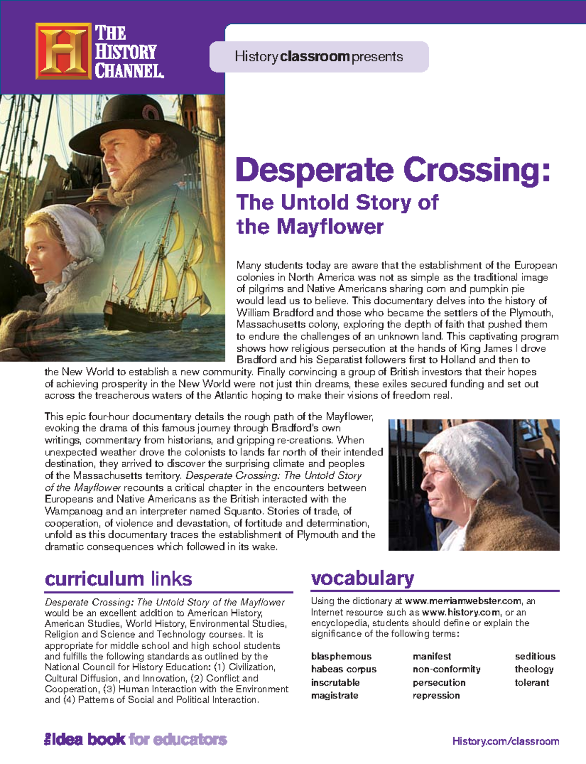 1463 Study Guide Desp Cross nonspread - Desperate Crossing: The Untold ...