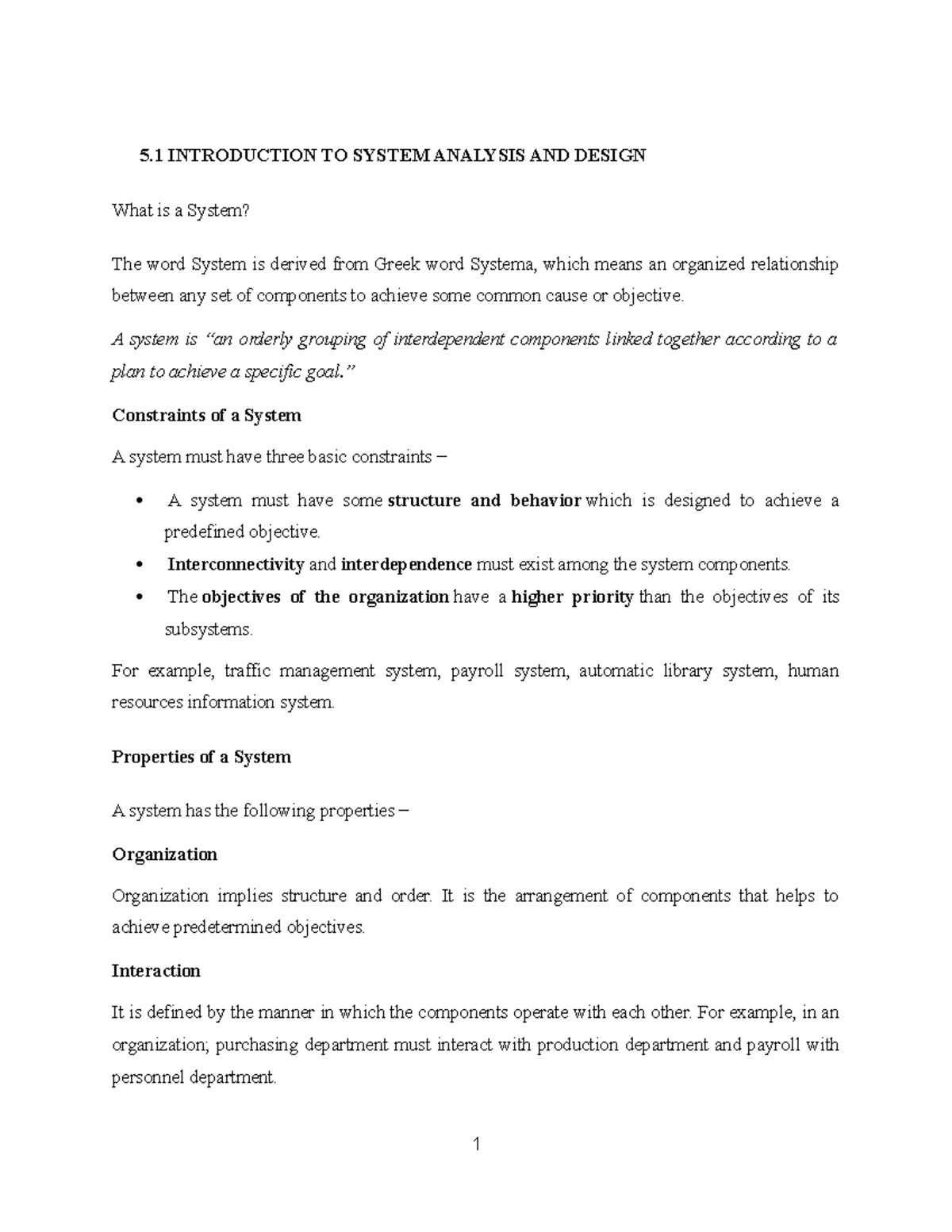 AIS Development Strategies - 5 INTRODUCTION TO SYSTEM ANALYSIS AND ...