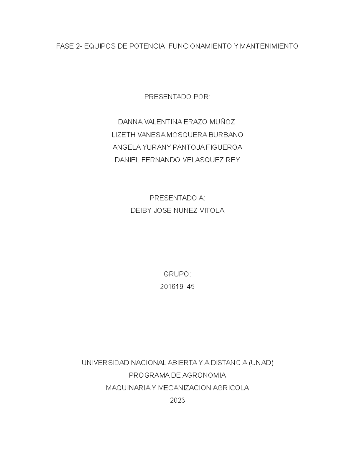 FASE 2- Equipos DE Potencia, Funcionamiento Y Mantenimiento - FASE 2 ...