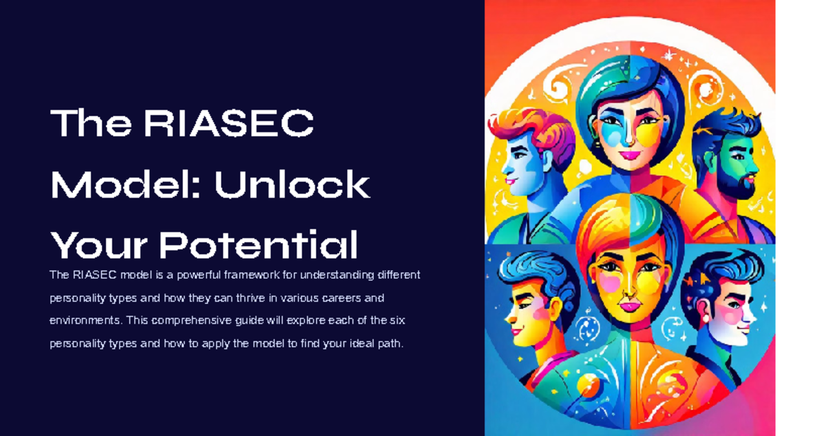 Riasec model - The RIASEC Model: Unlock Your Potential The RIASEC model is a powerful framework ...
