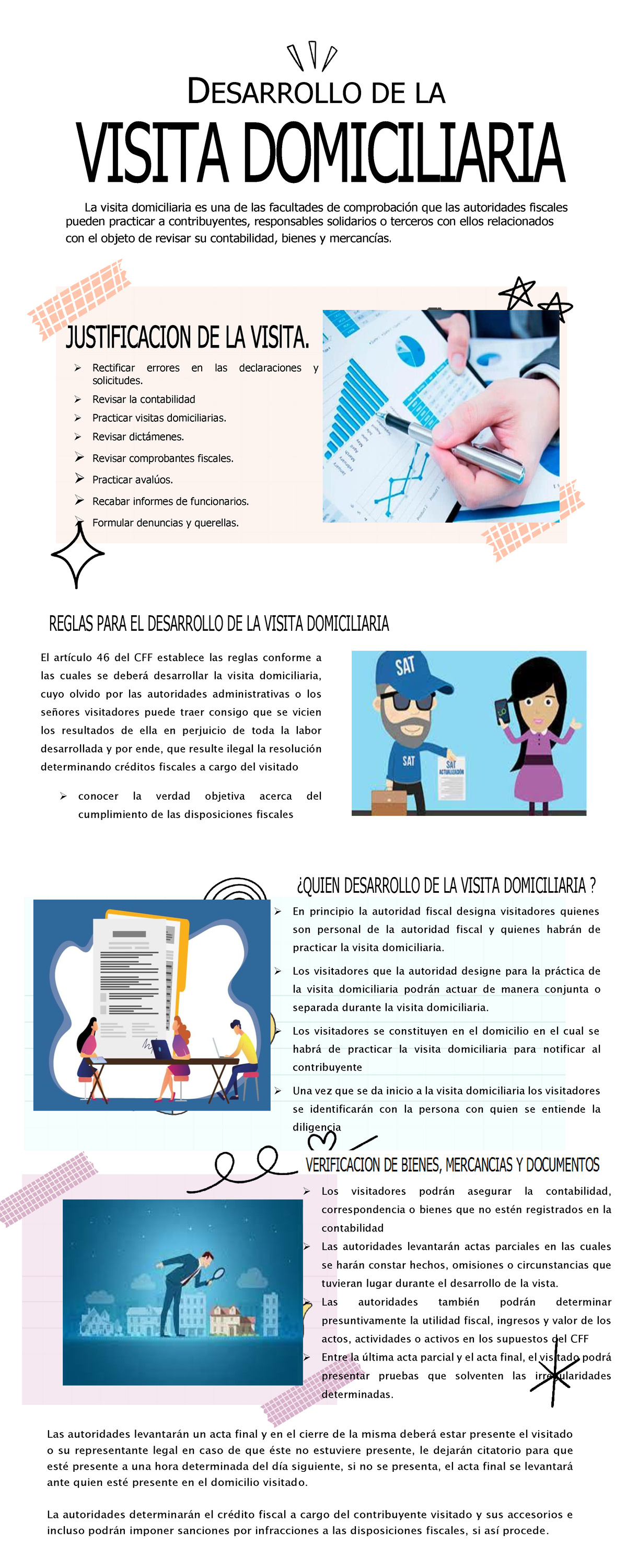 Desarrollo de la visita domiciliaria - Rectificar errores en las ...