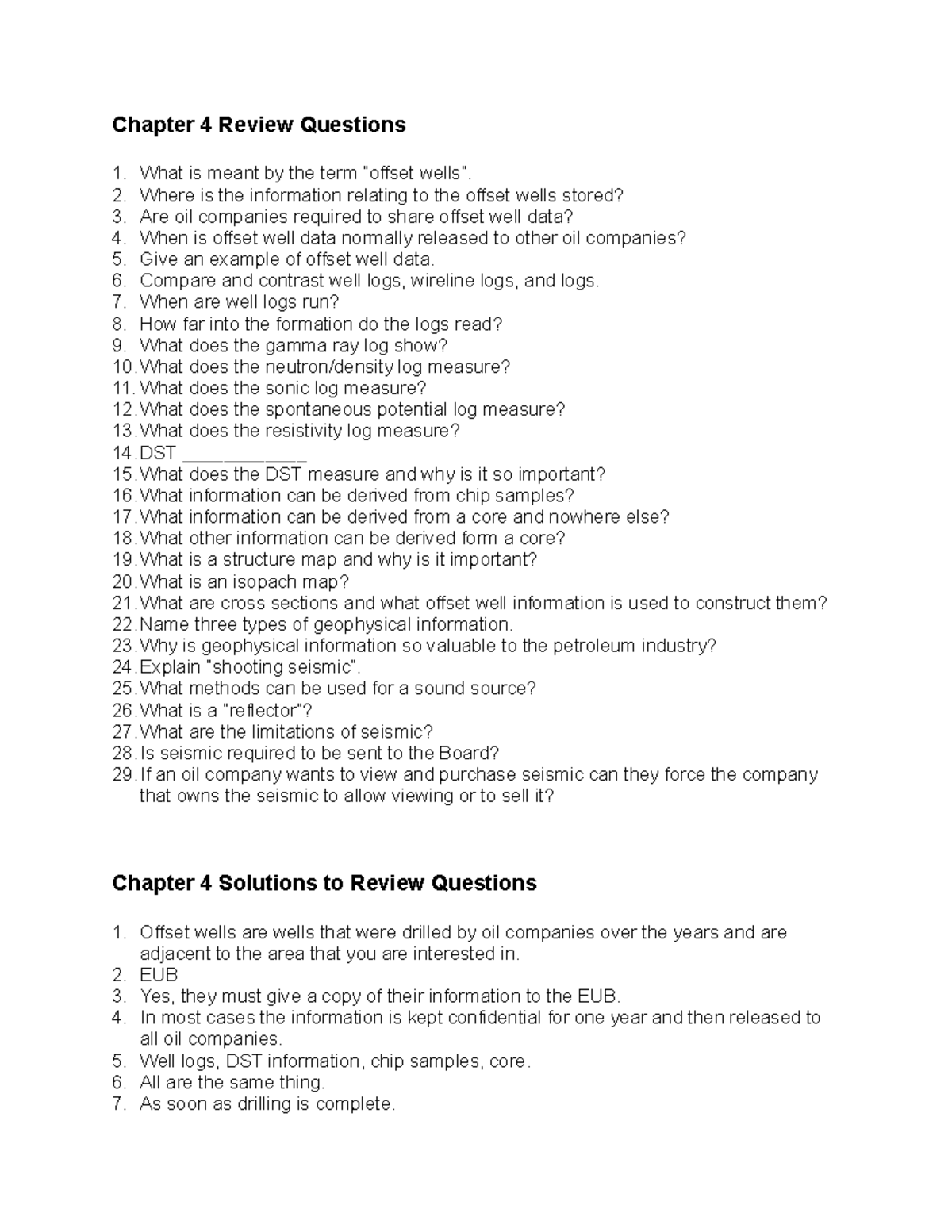 Chapter 4 Review Questions(1) - Chapter 4 Review Questions 1. What is ...