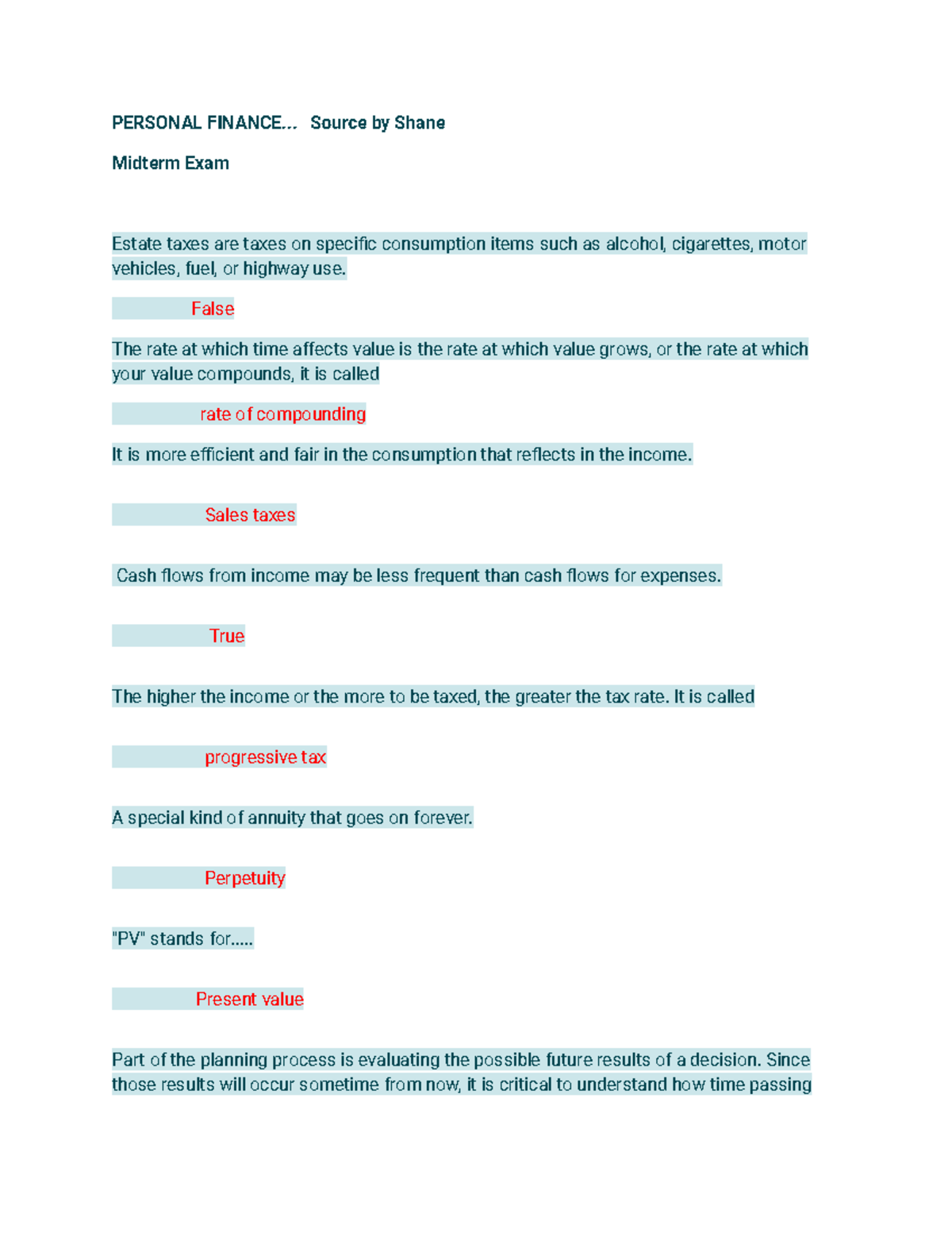 Personal- Finance Personal- Finance Personal- Finance - PERSONAL ...