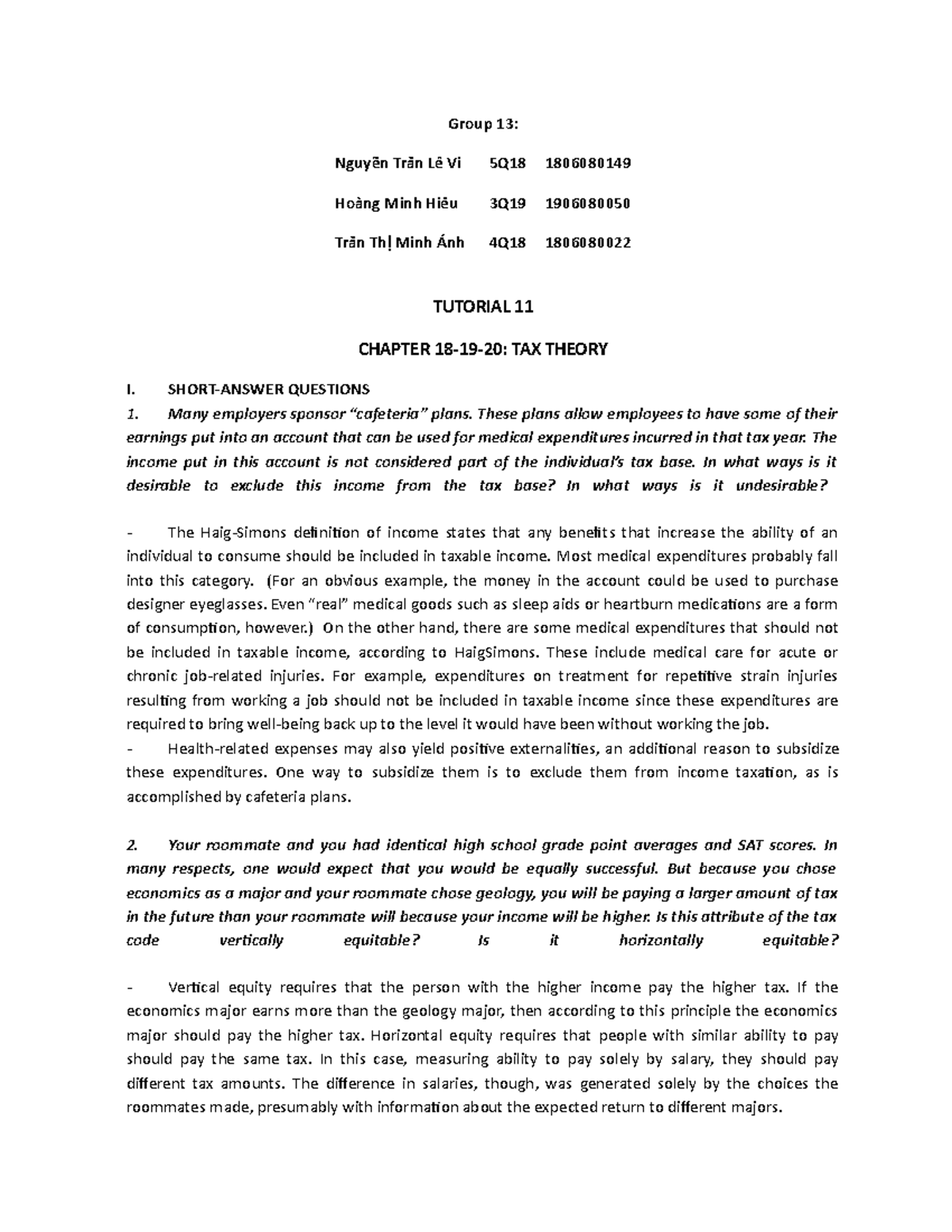 G13- Tut 11 - Plastic also extends the life of perishable produce to ...
