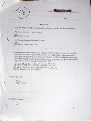 Stats ch 5 - Textbook - PROBLEM: Assume that each of the 21 students in ...