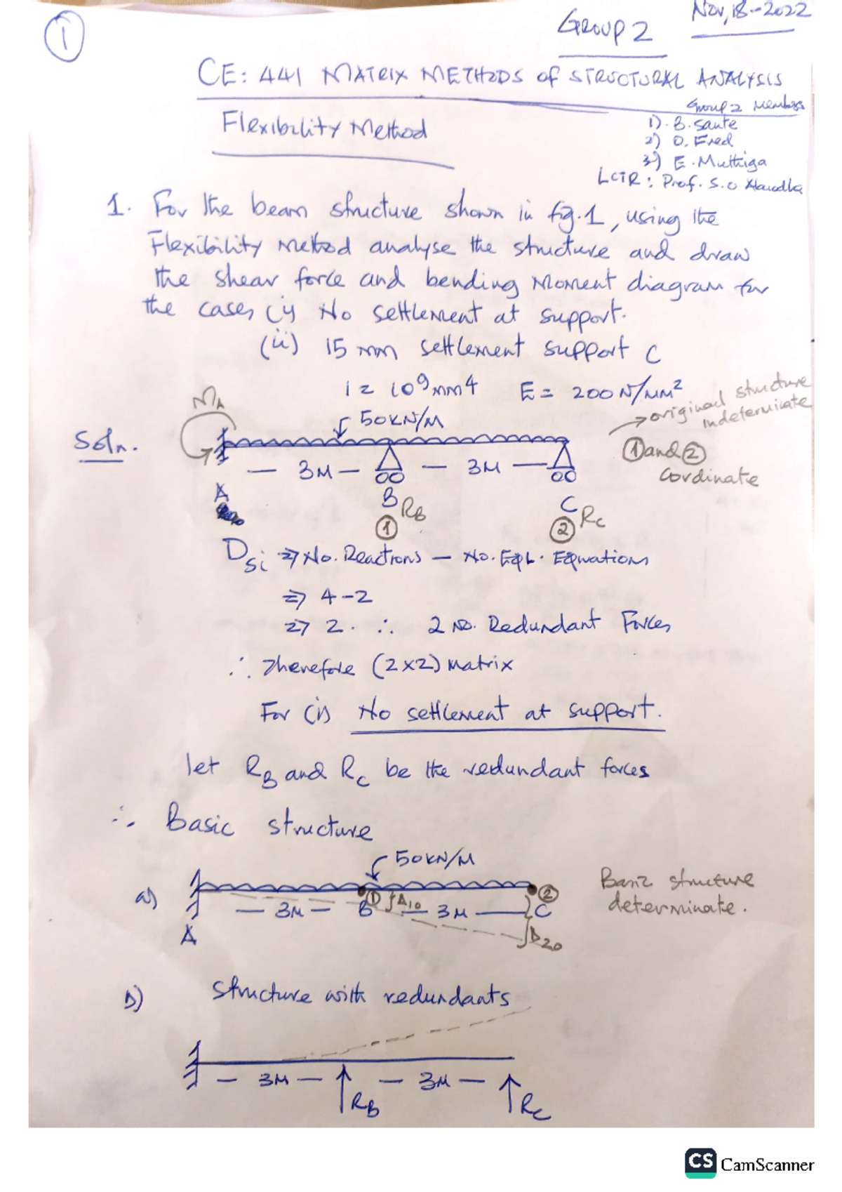 Matrix method group 2 presentation organized-final - Civil Engineering ...