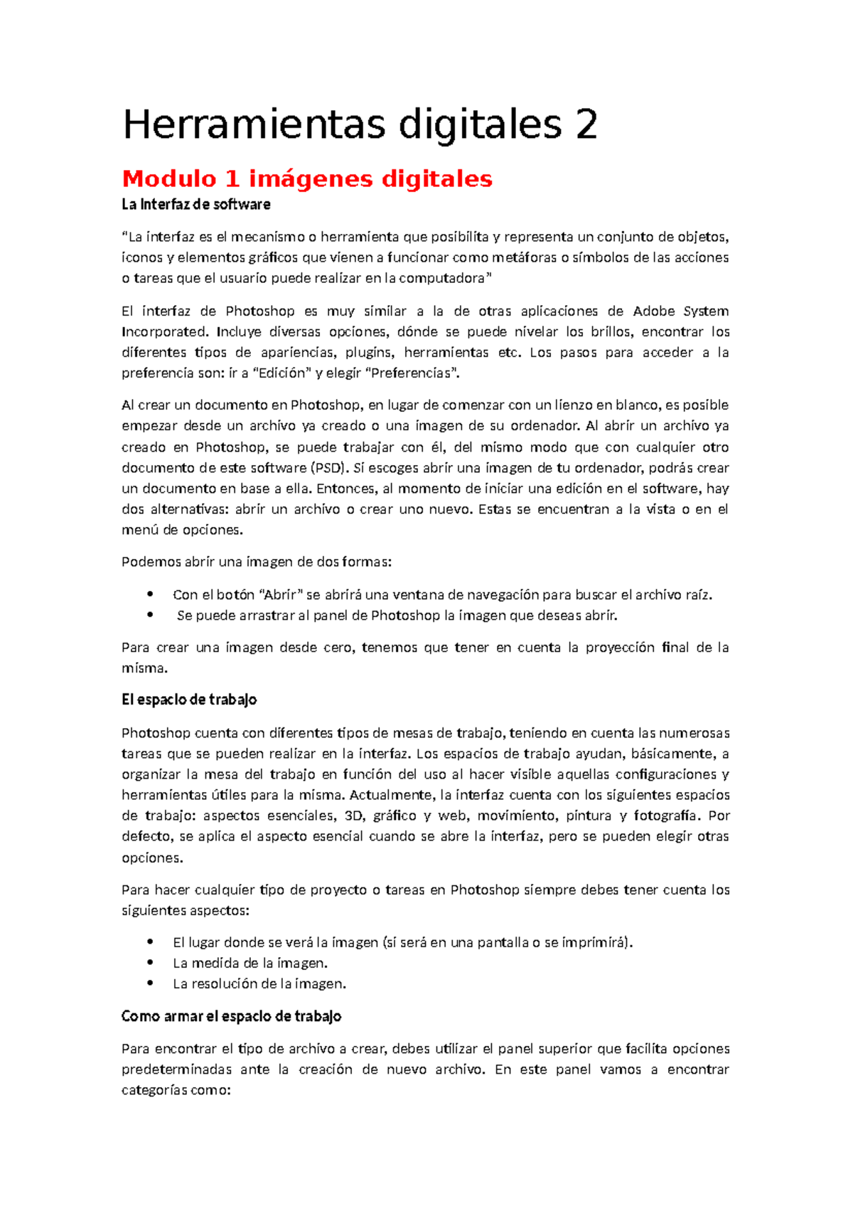 Herramientas digitales 2 - Incluye diversas opciones, dónde se puede ...