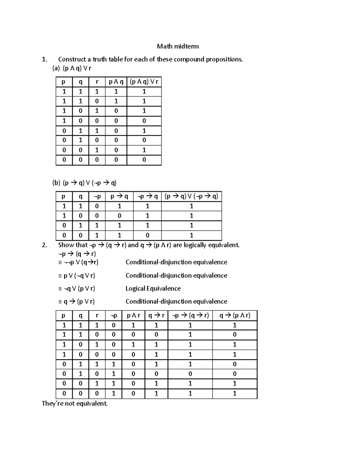 Math midterm - math - General Algebra - RUPP - Studocu