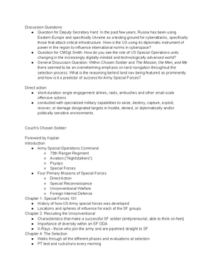 Class 3 - Lecture notes 3 - What are the fundamentals of a ...