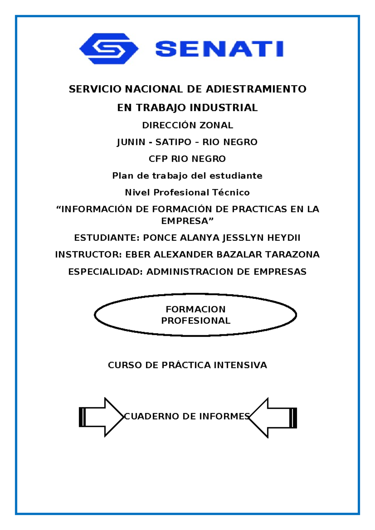 4 Semanas DE Seminario - practicas presentadas senati - SERVICIO ...