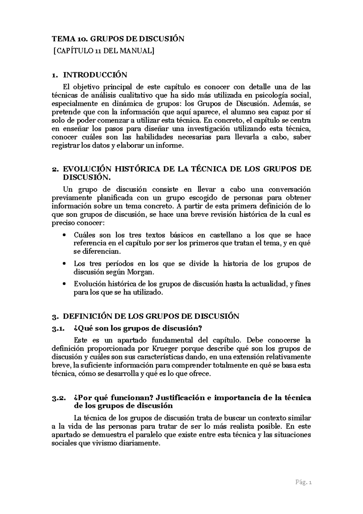Orientaciones - TEMA 10- cap 11 - Grupos DE Discusion - TEMA 10. GRUPOS ...