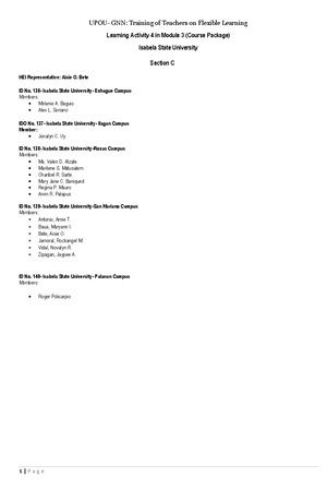 Module-05 - jghjgh - EDUC 12. FACILITATING LEARNER-CENTERED TEACHING ...