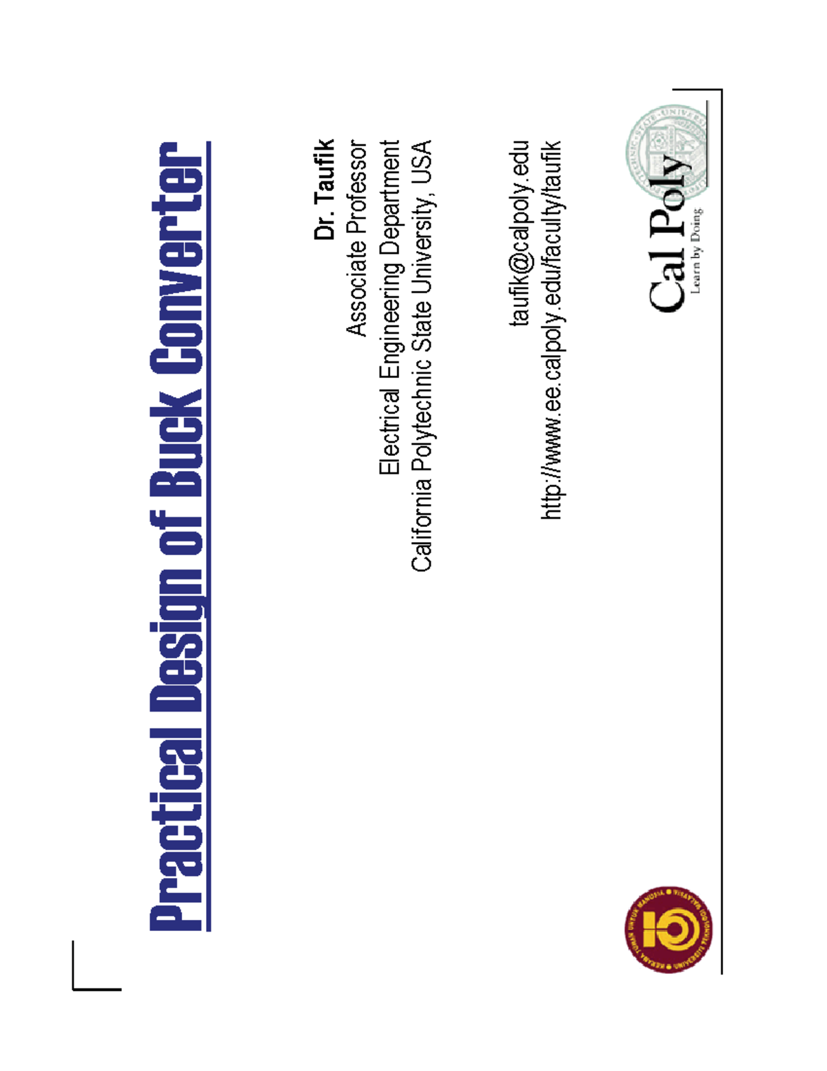 Buck design tutorial - power supply - Practical Design of Buck ...