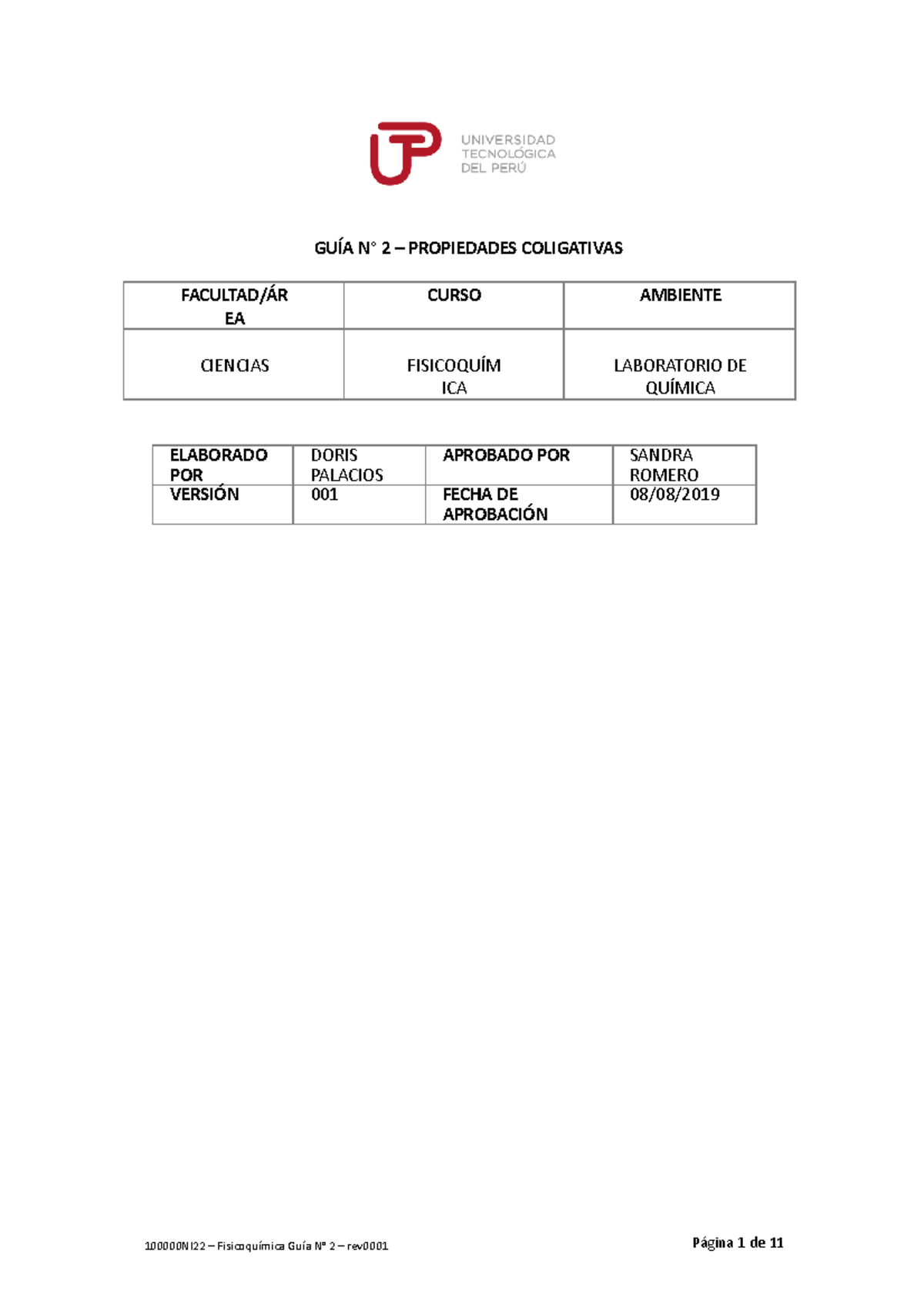 GUIA N°2-100000 NI22- Labquimi 01- Propi - 100000NI22 – Fisicoquímica Guía N° 2 – rev0001 Página ...