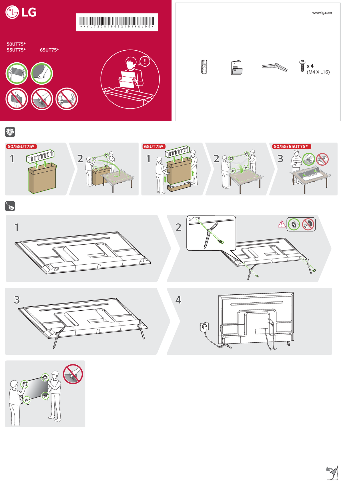 MFL72084902 00 230105 - Manual lg - Tecnologia - ! 50UT75* 55UT75 ...