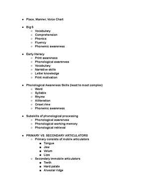 Handout DDK - Alternating Motion Rates (diadochokinetic rates): Use ...
