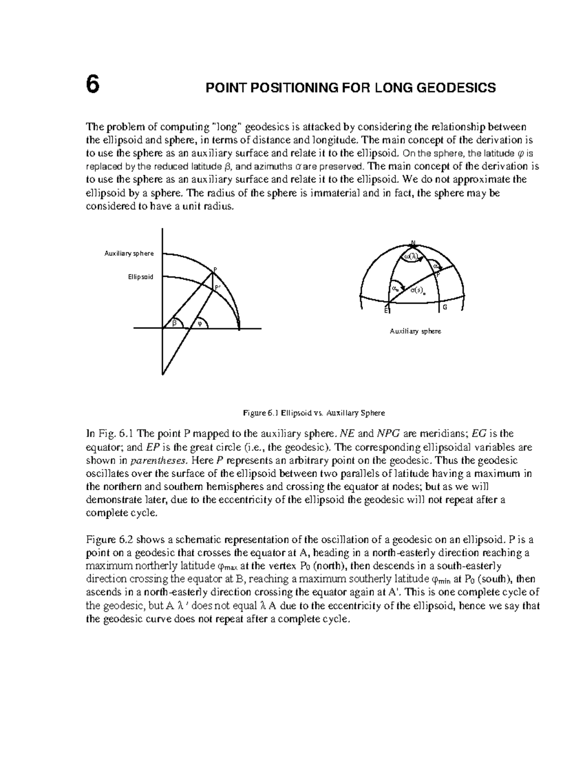 Gde 321 6 Long Geodesics - 6 POINT POSITIONING FOR LONG GEODESICS The ...