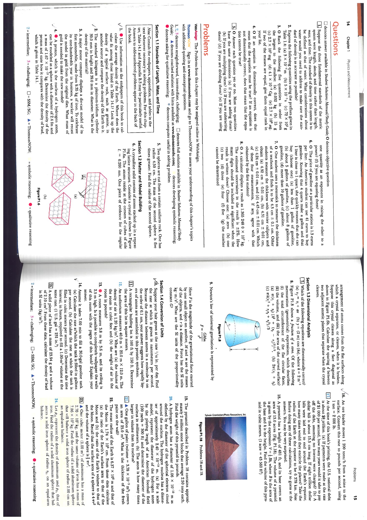 Chapter 1 out of 12 of the homework for the class - Problems 15 14 ...