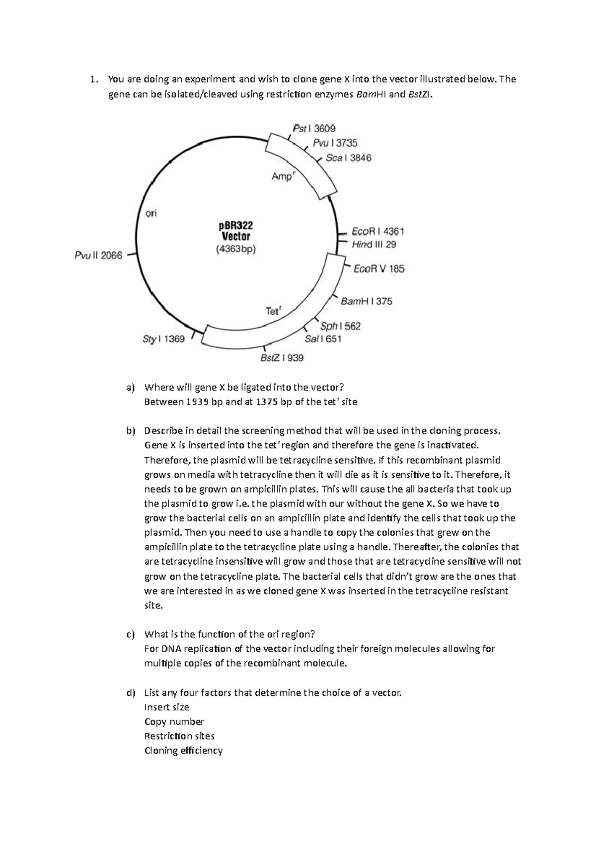 Test Practice Questions To Read Over BIOL200 UKZN Studocu