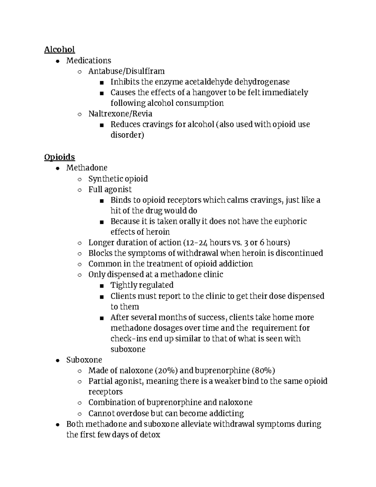 Medical Assisted Therapy (MAT) - Alcohol Medications Antabuse ...