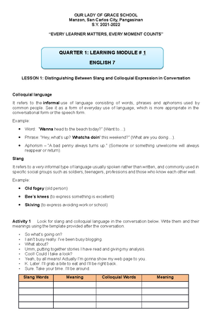 THE FOUR Pillars OF ESP - The four foundations of English for Specific ...