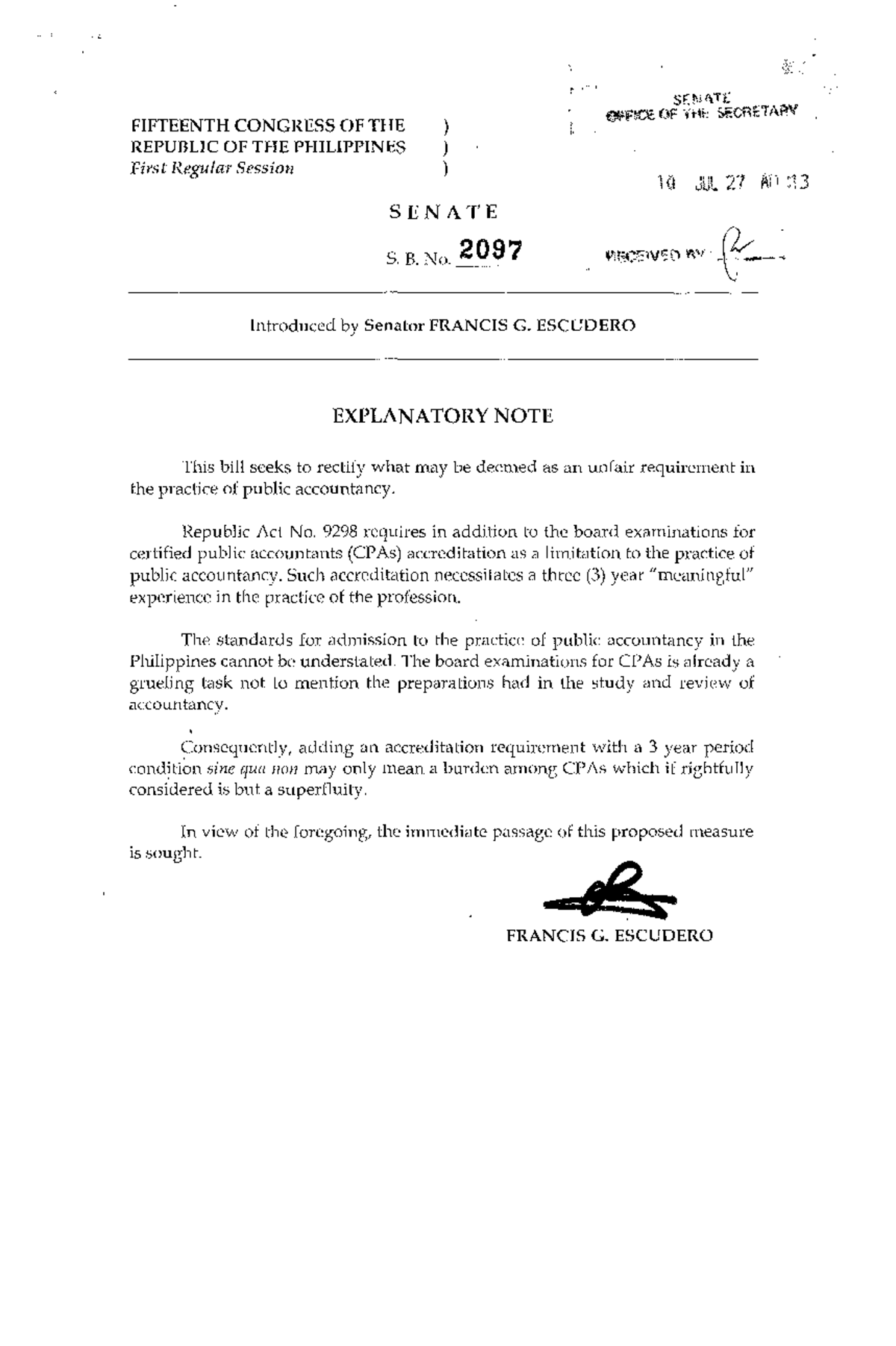 96468220 - RA 9298 - FIFTEENTH CONGRESS OF THE REPUBLlC OF THE ...