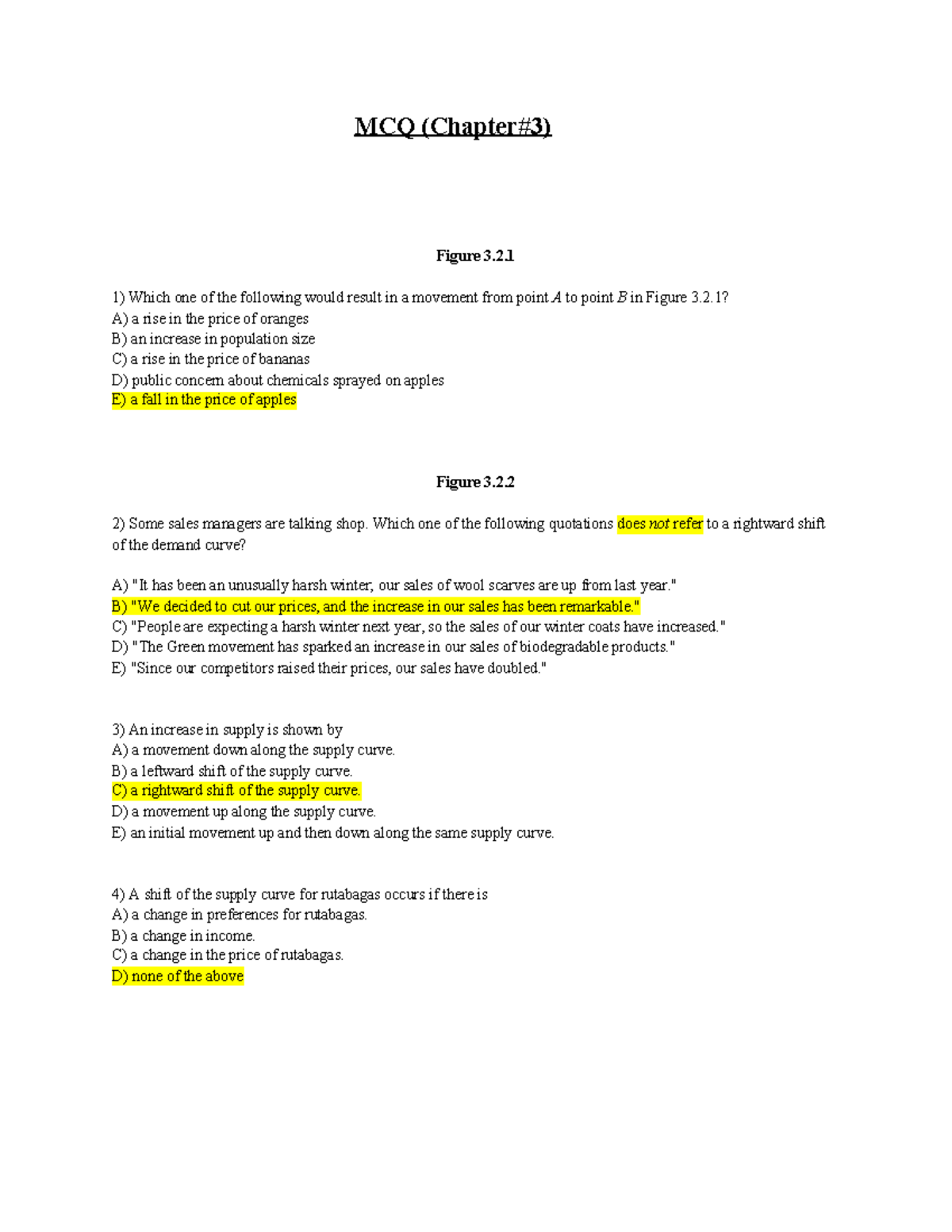 Tutorial Solutions Chapter 3-5 - MCQ (Chapter#3) Figure 3. Which one of the following would ...