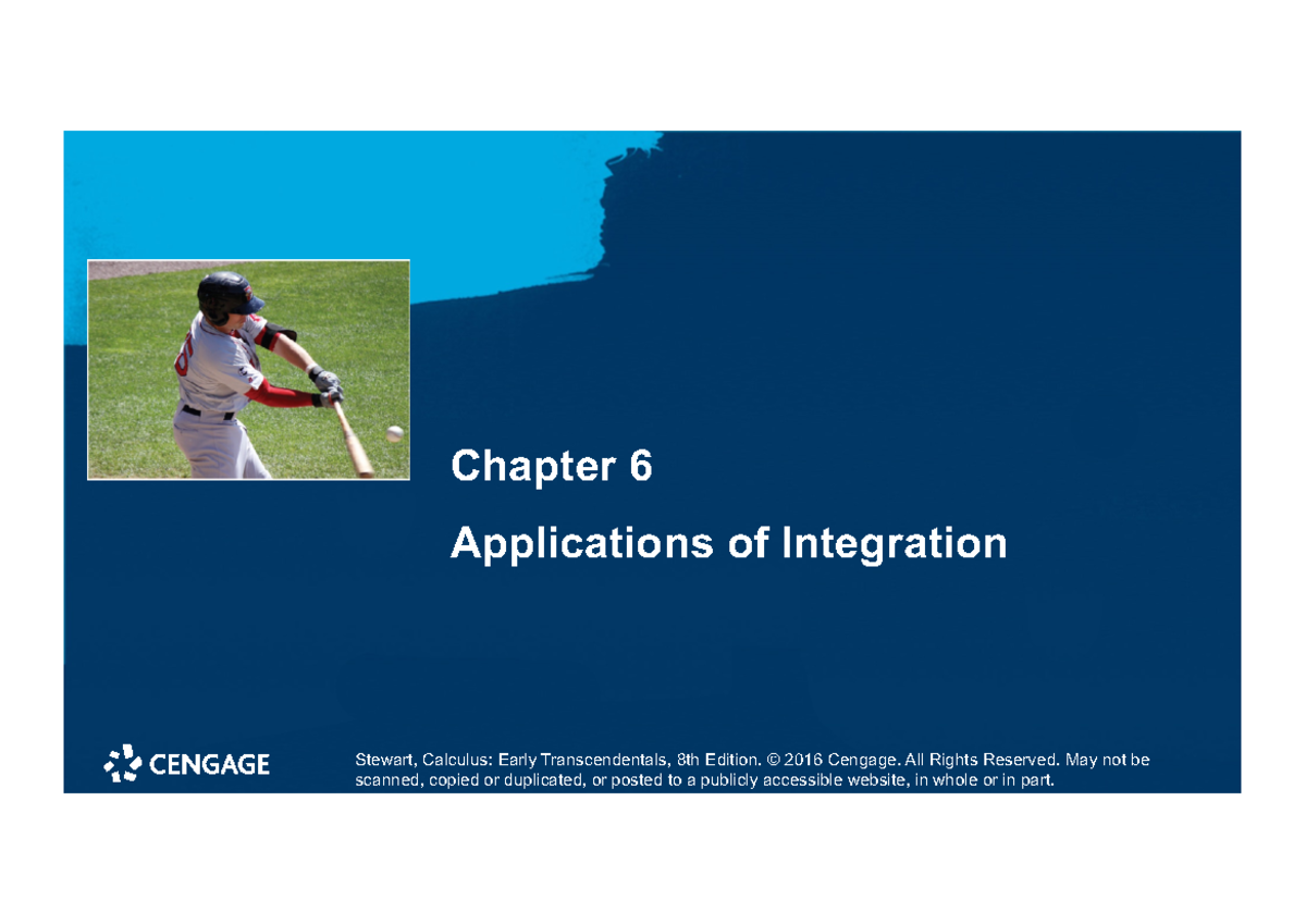 Chapter 6.1 Areas Between Curves - Chapter 6 Applications of Integration Stewart, Calculus ...
