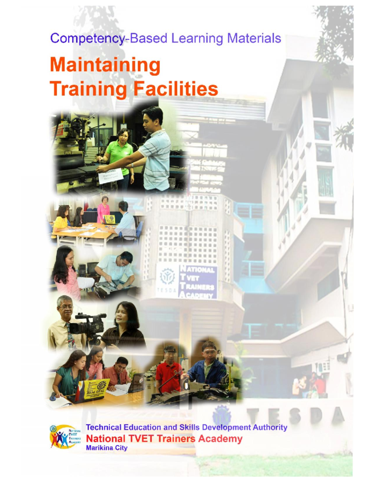 Maintain Training Facilities - ** This module contains training ...