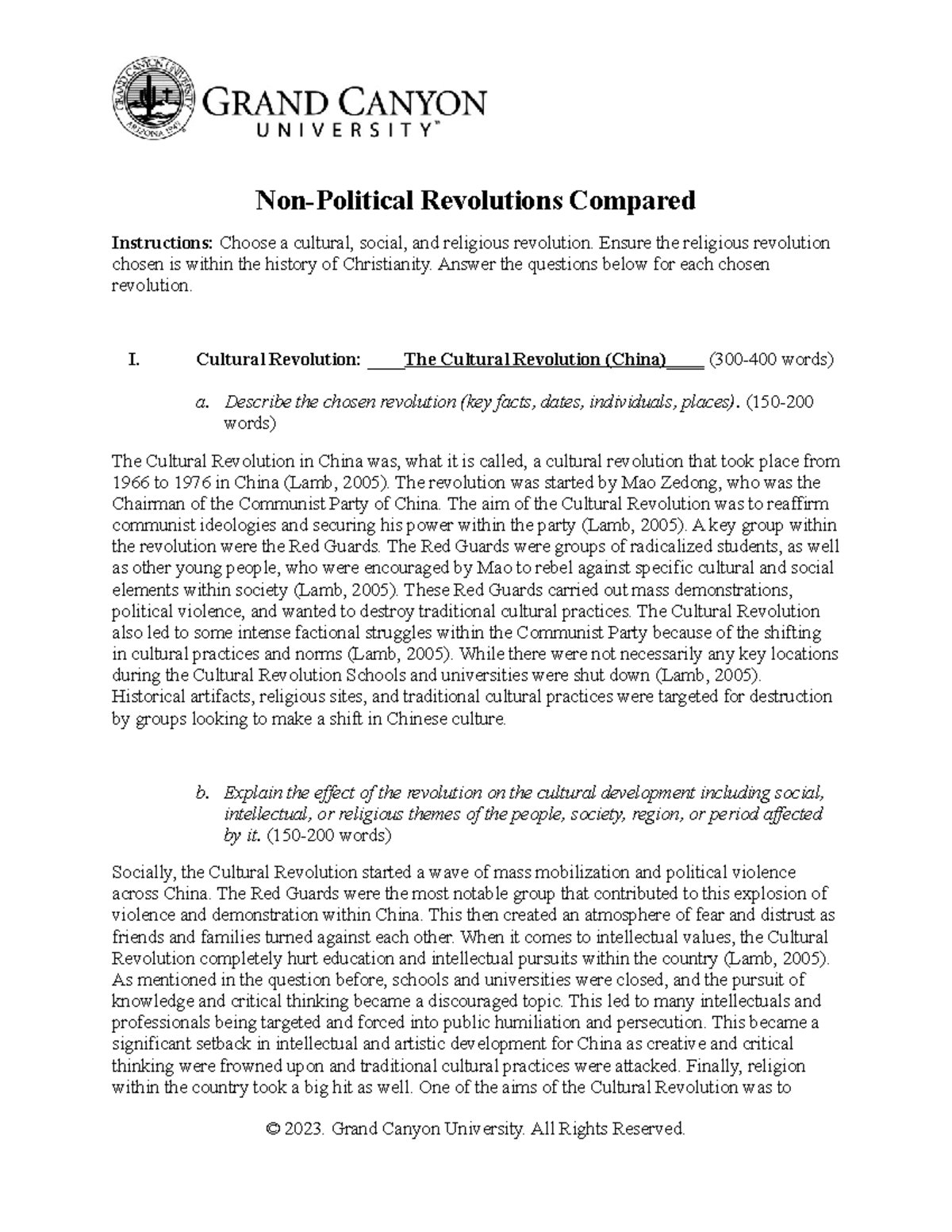 HIS-386-RS-T4-Non-Political-Revolutions-Compared - Non-Political ...