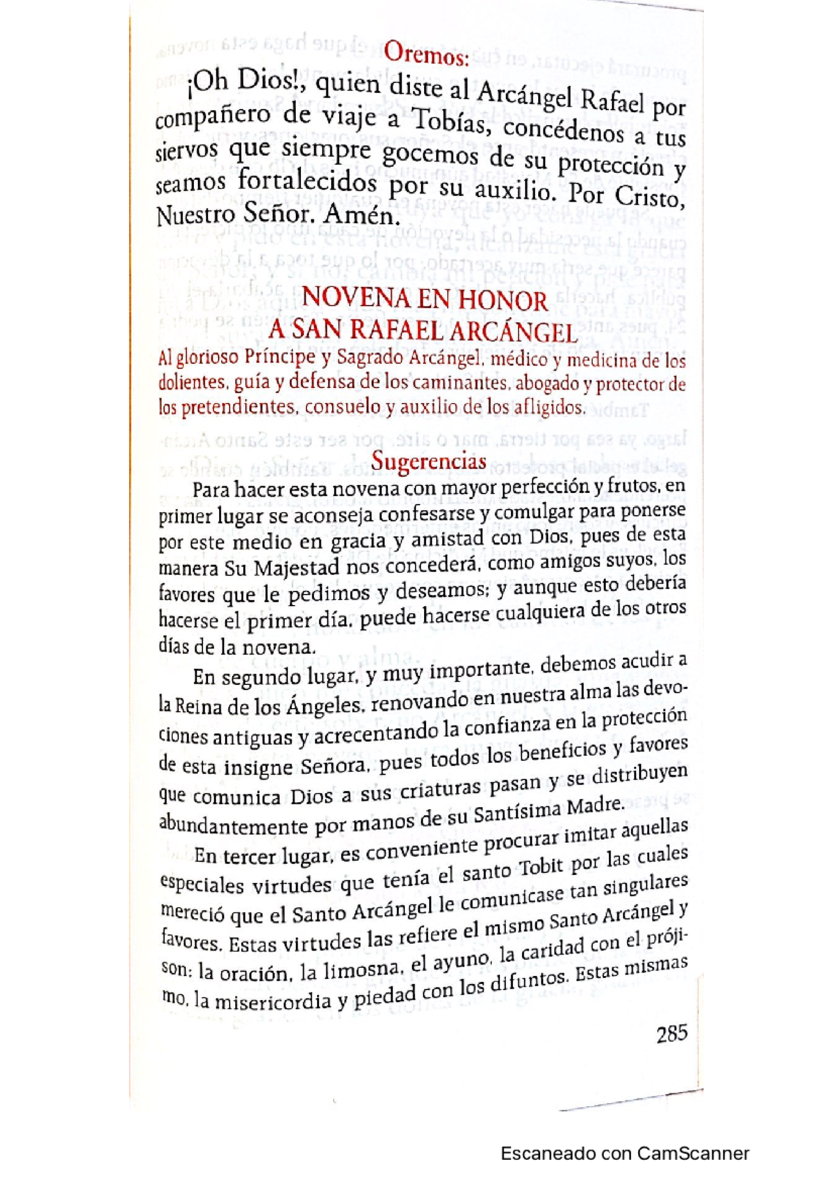 Novela a San Rafael arcangel - ingenieria - Studocu