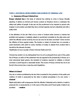 Criminal Procedure Written Submission - CRIMINAL PROCEDURE WRITTEN ...