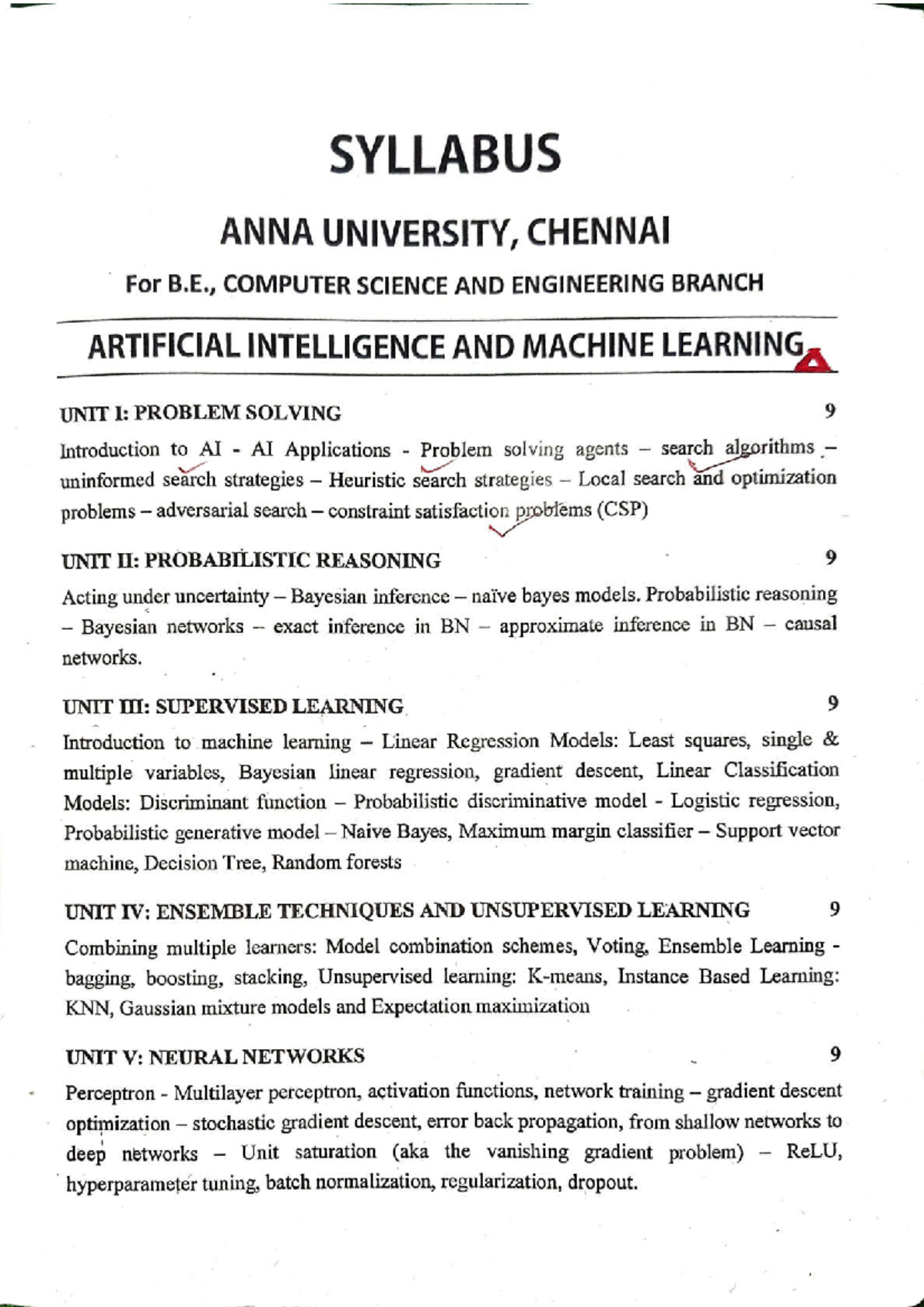 AD3391 Artificial Intelligence Book - Digital Image Processing - Studocu